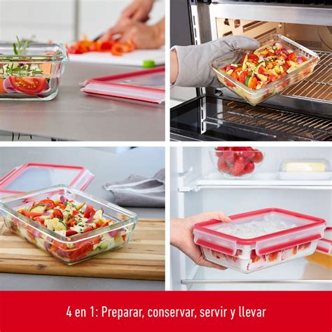 Contenedor De Alimentos Masterseal Glass Rectangular 13l