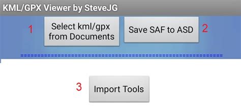 How To Import Create And Use Gpx And Kml Track Files Using App