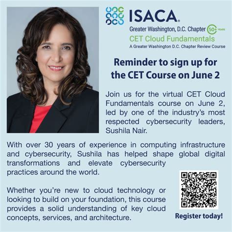 Cloudfundamentals Cybersecurity Isacagwdc Cet Cloudtraining Itprofessionals Isaca