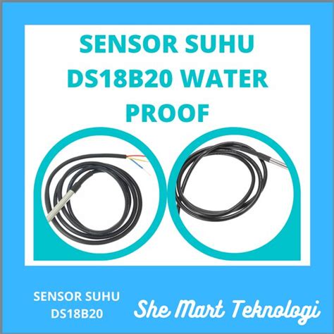 Jual Modul Sensor Suhu DS18B20 Temperature Sensor Waterproof Di Lapak She Mart Teknologi Bukalapak