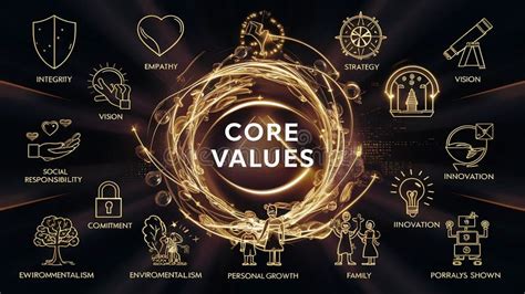 A Cinematic Vector Collection Of Integrity Empathy Strategy And More