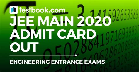 JEE Main Admit Card Released Download Now Jeemain Nic In