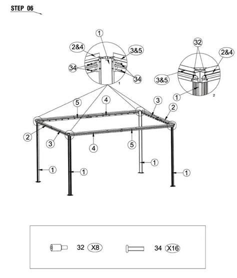 Garden Gazebo Instructions Fasci Garden Garden Gazebo Instructions Fasci Garden