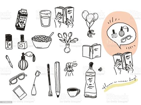 흑백 모노톤 라인 드로잉 일러스트레이션 흑백 모노톤 라인 및 드로잉의 일러스트레이션 필기 세련된 잡지 카페 패션 C 0명에 대한 스톡 벡터 아트 및 기타 이미지 Istock