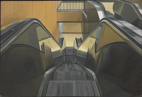 Escalator 1970 By Richard Estes Artchive