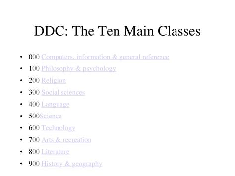 Ppt Classification Dewey Decimal Classification Powerpoint Presentation Id1455863 Ppt Classification Dewey Decimal Classification Powerpoint Presentation Id1455863