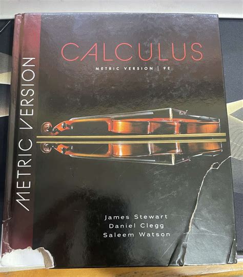 Mathematics Calculus Metric Version 9th Edition Hardcover Was Sold For 23300 On 21 Aug At 23