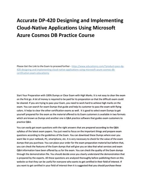 Ppt Dp 420 Designing And Implementing Cloud Native Applications Using Microsoft Azur
