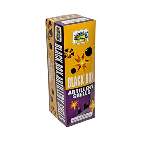 Compact Black Box Cylinder Artillery Shell