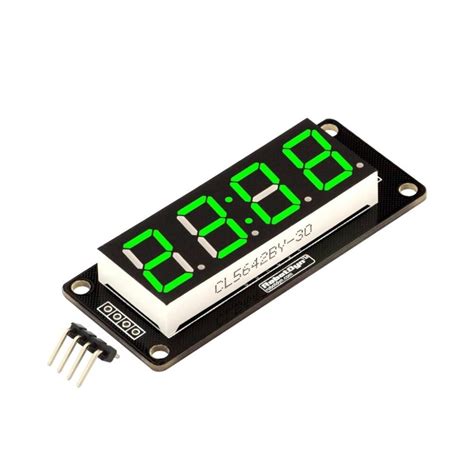 Modulo Led Display Reloj Diy Tm1637 4 Digitos 7 Segmentos Led 056p
