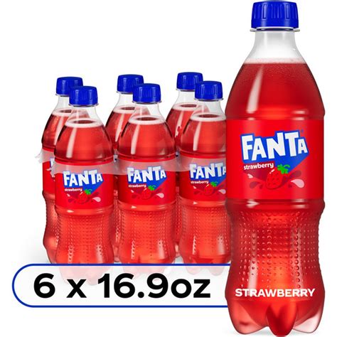 Fanta Strawberry Soda Bottles 169 Oz Delivery Or Pickup Near Me
