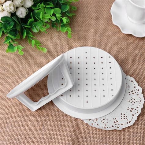 Round Shape Food Grade Pp Diy Hamburger Meat Press Vicedeal