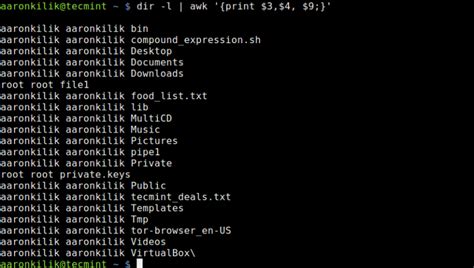 How To Filter Command Output Using Awk And Stdin