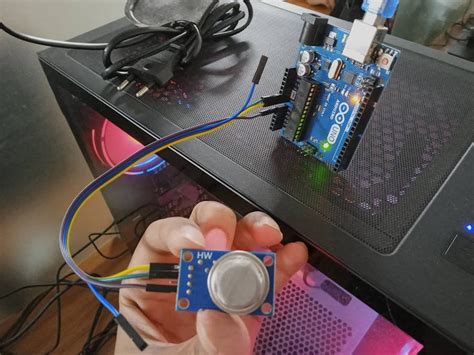 Mq 135 Sensor Co2 Benzyne With Arduino Sheekar Banerjee