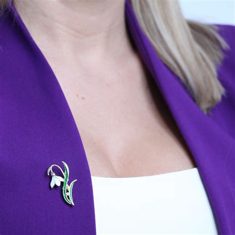 Broșă Ghiocel Magazinul De Martisoare