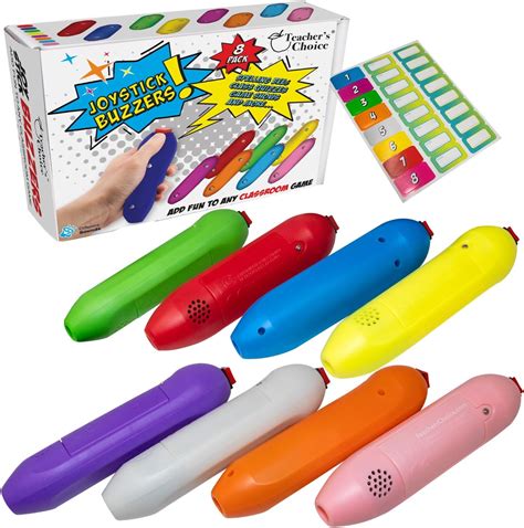 Teachers Choice Handheld Game Buzzers Loud Buzzes Unique