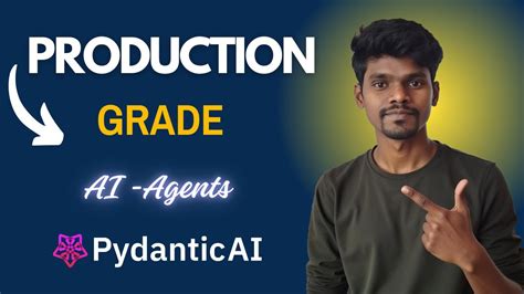Pydanticai Build Production Ready Ai Agents 🔥 Youtube