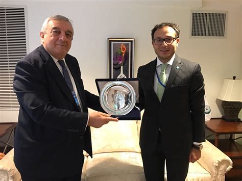 Secretary General Of The Turkic Council Ambassador Ramil Hasanov Met
