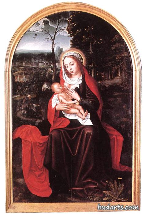 逃往埃及途中的休息 Ambrosius Benson 画园网