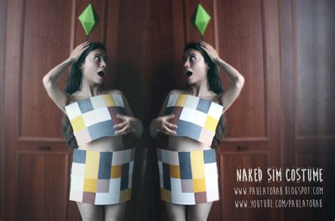 Paulettee Naked Sim Costume Tutorial The Sims Game Inpired