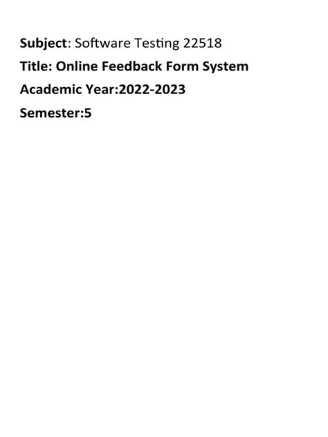Ste Microproject Final Pdf Software Bug Personal Identification