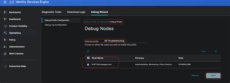 Use Debugging System To Troubleshoot ISE Cisco