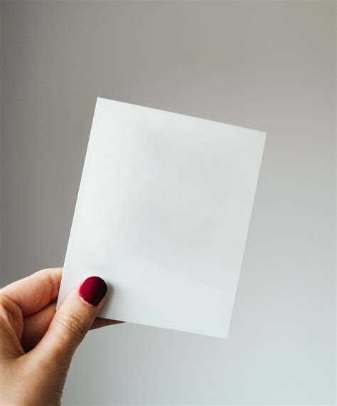 Free Polaroid Mockup Psd