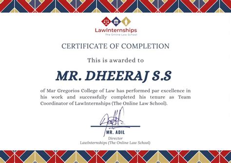 Dheeraj S Panicker On Linkedin Internship Experience Intern