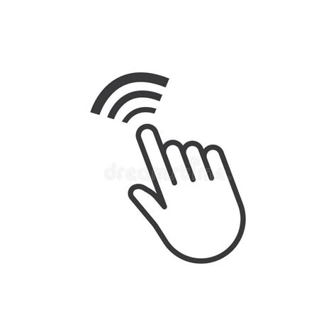 Cursor Icon Pointer Mouse Icon Stock Vector Illustration Of Touch Computer 319263154