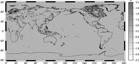30´x30´geoid30´x30´geoid Undulation Differences Synthetic Δg N2 To Download Scientific