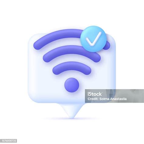 3d 무선 또는 와이파이 그림입니다 좋은 연결 개념입니다 좋은 인터넷 와이파이가 있는 방송 공간 3차원 형태에 대한 스톡 벡터 아트 및 기타 이미지 Istock