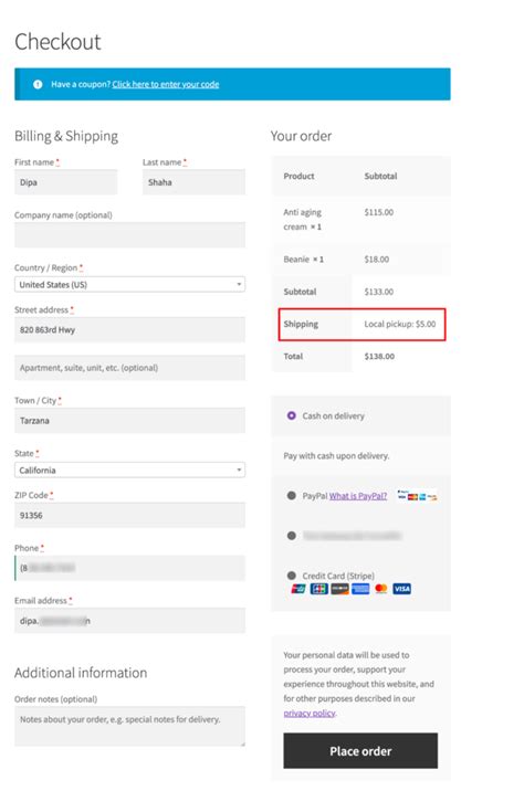 How To Remove Shipping From Woocommerce Checkout