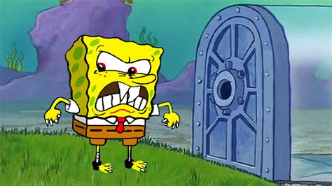 Spongebob Rolling On The Floor Crying
