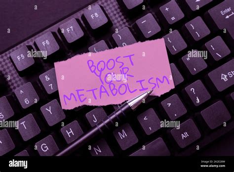 Handwriting Text Boost Your Metabolism Business Approach Body Process Uses To Make And Burn