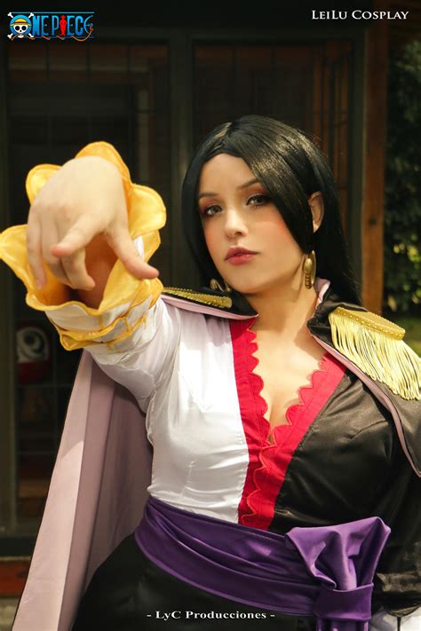 One Piece Stampede Boa Hancock Shichibukai By Leilucosplay On