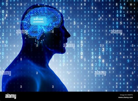 Machine Learning Concept 3d Rendering Stock Photo Alamy