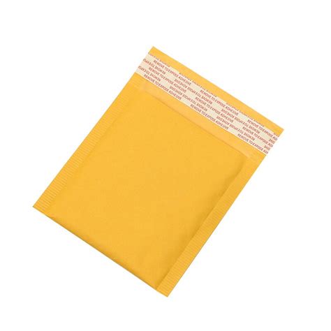 10pcs 8 Sizes Small Packaging Bag Yellow Kraft Bub Grandado