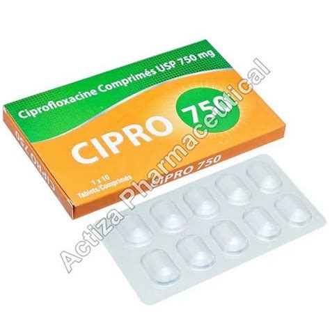 Cipro 750 Mg At ₹ 2000 Box Antibiotics Medicine In Surat Id