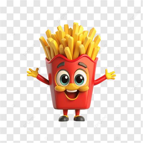 3차원 재미있고 귀여운 감자튀김 감자 튀김 재미있는 감자튀김 만화 감자 튀김 Png 일러스트 및 이미지 에 대한 무료 다운로드 Pngtree