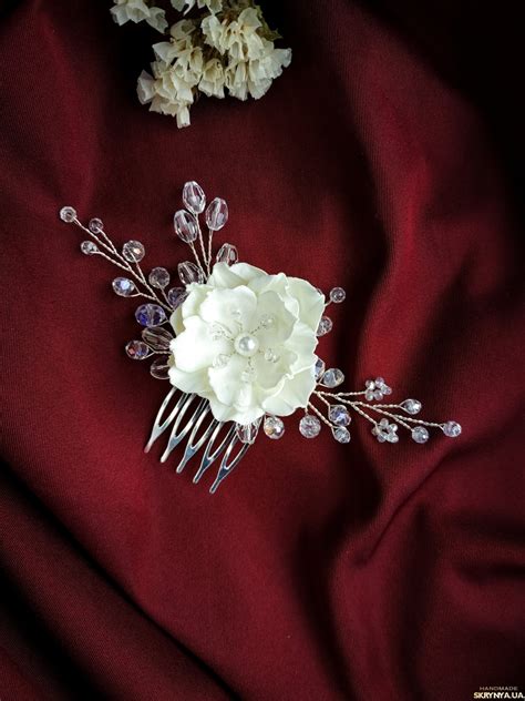 Купити Гребінь у зачіску прикраса для волосся Skrynya Ua