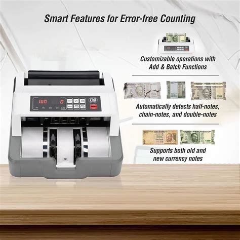 Fully Automatic Tvs Note Counting Machine Cc 232 Classic 200 At ₹ 5500