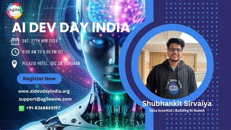 Shubhankit Sirvaiya On Linkedin Aidevdayindia Machinelearning Ai