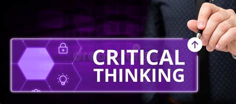 Sign Displaying Critical Thinking Conceptual Photo Sequence Of Stages