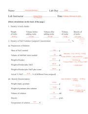 Density Report Sheet Pdf Anna Kate Domingue Friday Edward Witten TA Chris Lee G