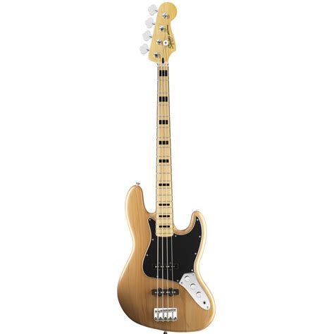 Fender Squier Vintage Modified 70s Jazz Bass Nat Mn Ss 4 Strings Bass