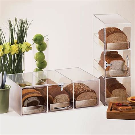 Cal Mil 1204 Clear Acrylic Bread Case 12d Bakery Display Case