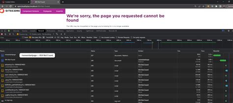 404 Sxa Page Not Found Link Redirects Instead Of Staying On Original