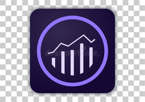 Adobe Analystic Button Editorial Photography Illustration Of Design