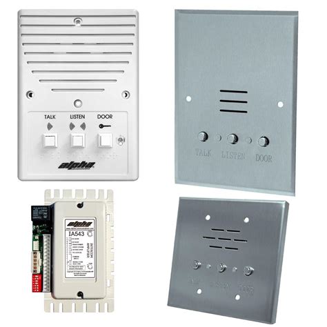 Alpha Communications™ Audio Only Intercom