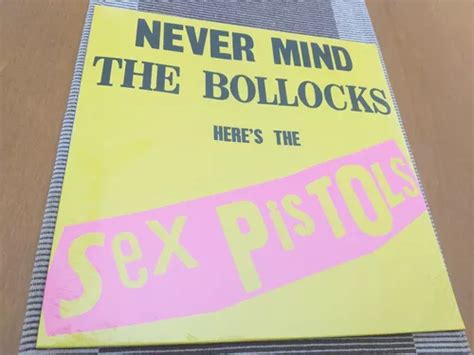 Sex Pistols Never Mind The Bollocks Lpimportlacrado Parcelamento Sem Juros